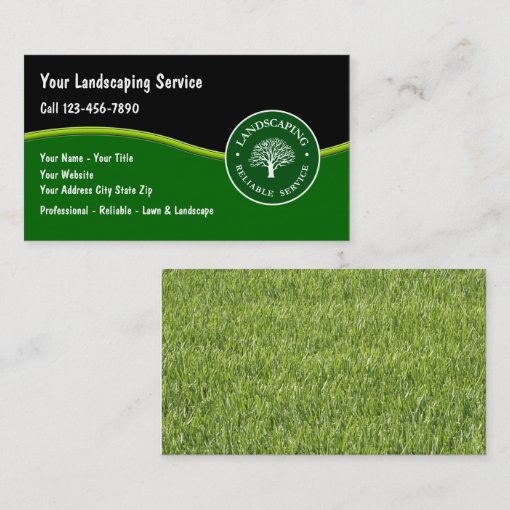 Landscaping Business Cards | Zazzle