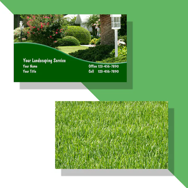 Landscaping Business Cards | Zazzle