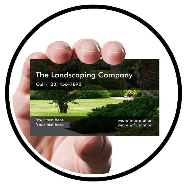 Landscaping Business Cards | Zazzle