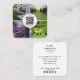 Landscaping Gardening Photo QR Code Social Media Square Business Card ...