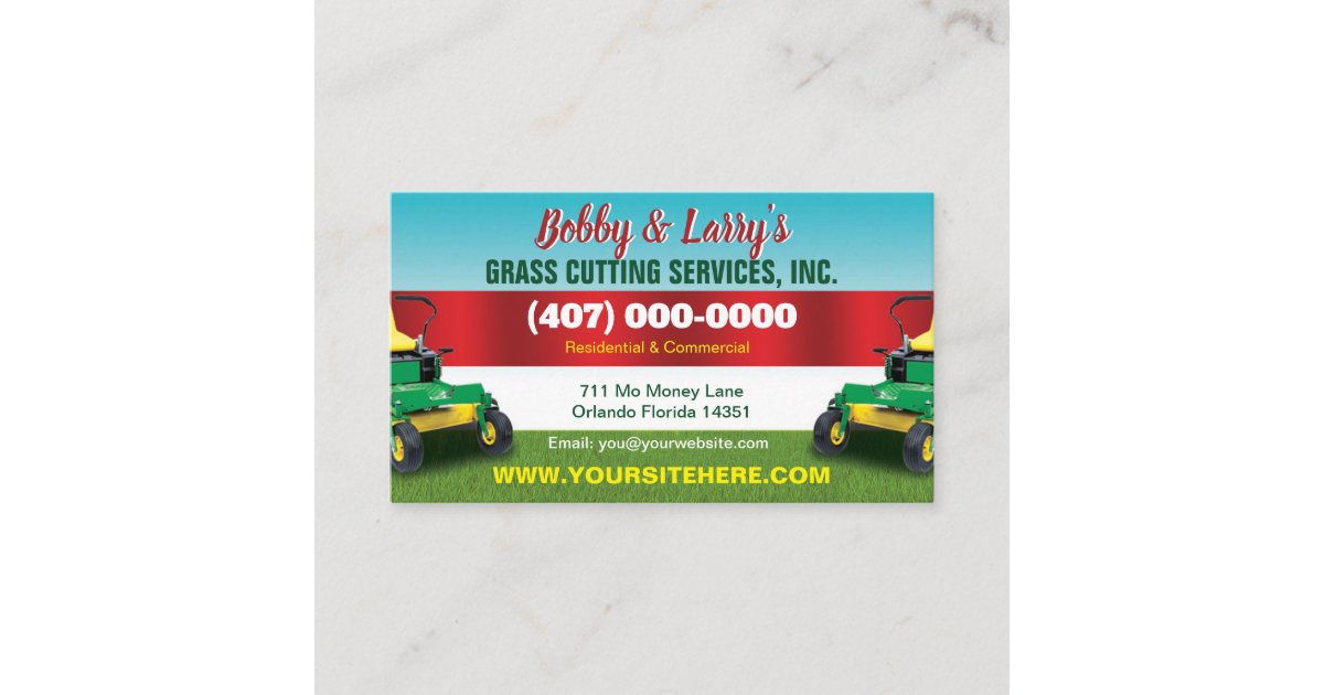 Landscaping Lawn Care Grass Cutting Business Card Zazzle landscaping-lawn-care-grass-cutting-business-card-zazzle