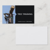 Landscaping Tree Trimming Business Card | Zazzle