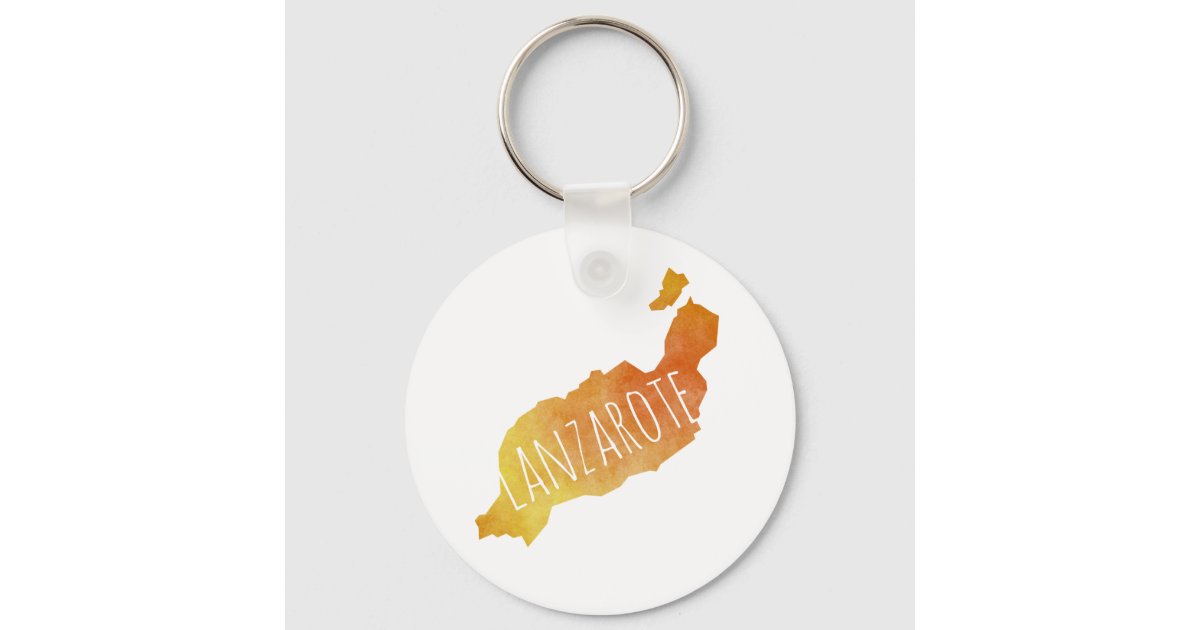 Lanzarote Keychain | Zazzle