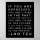 Lao Tzu Philosophy Quote Poster | Zazzle