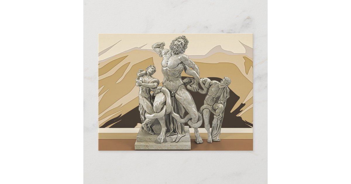 Laocoon and His Sons Ancient Sculpture Postcard | Zazzle