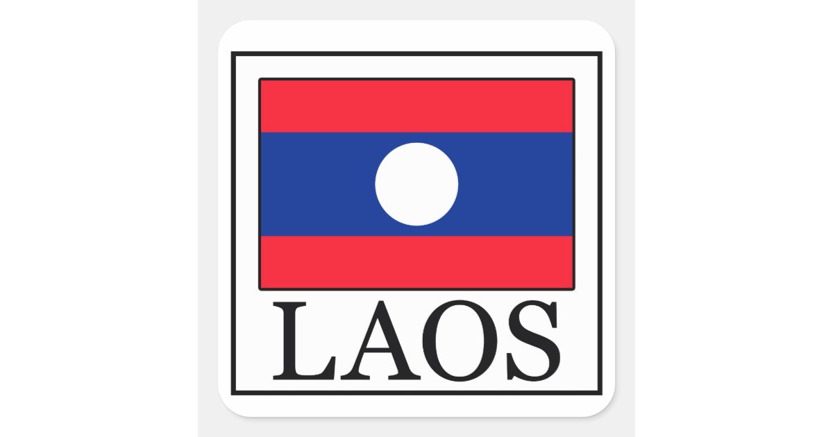 Laos sticker | Zazzle