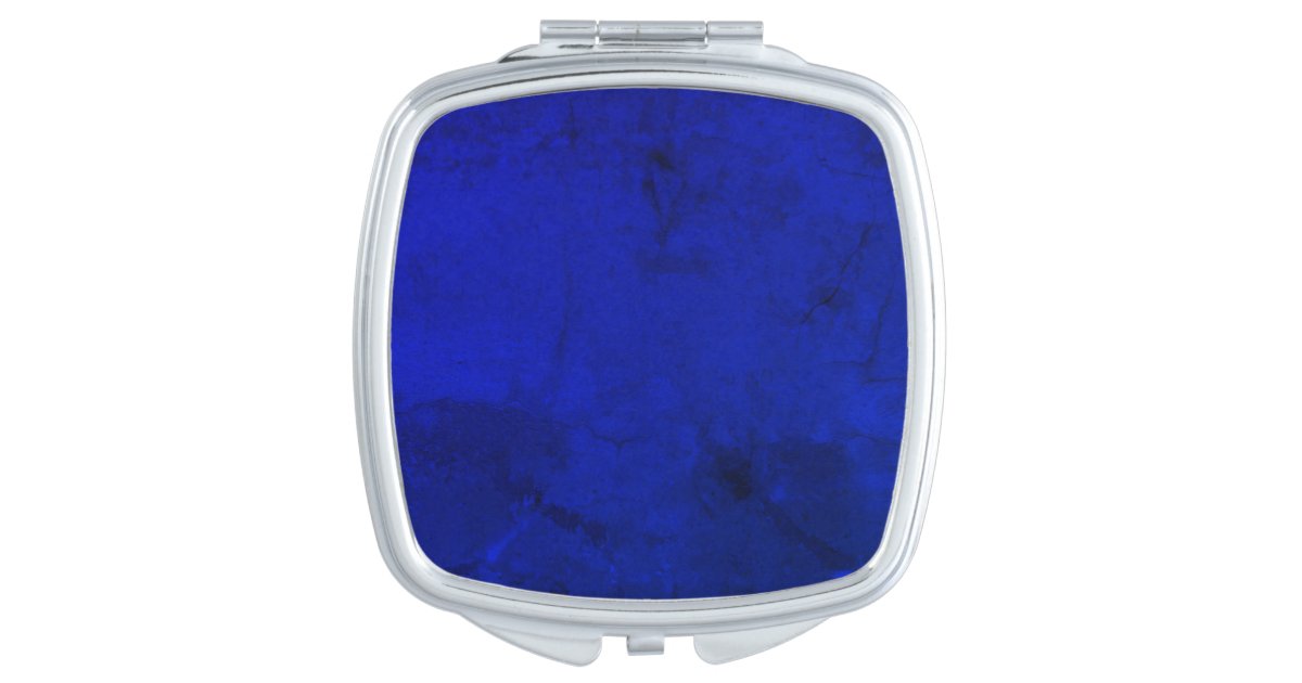 Lapis Lazuli Deep Blue Compact Mirror | Zazzle