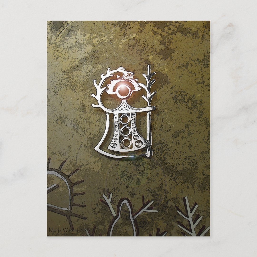 Lapland Sámi Goddess of Fertility Postcard | Zazzle