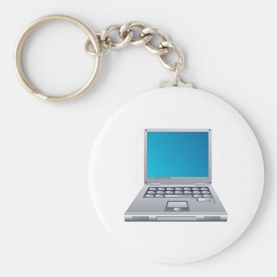 Laptop Computer Keychain | Zazzle.com