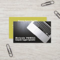Laptop, Information Technology, Computer Business Card | Zazzle