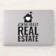 Laptop Sticker - Ask me about Real Estate | Zazzle