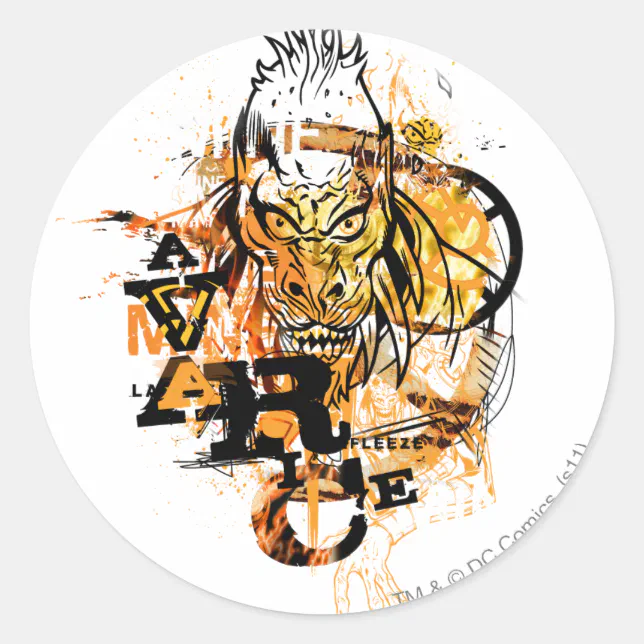 Larfleeze - Agent Orange 11 Classic Round Sticker | Zazzle