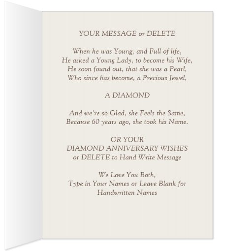 LARGE Anniversary Card with PHOTO, Text in 3 Sizes | Zazzle