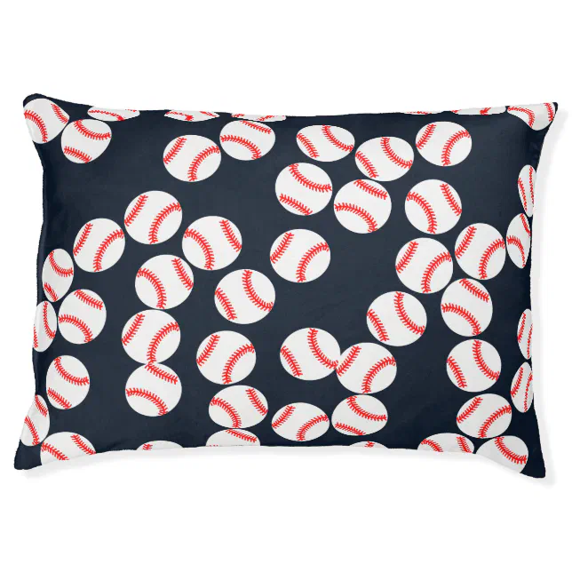 Large Baseball Dog Bed | Zazzle