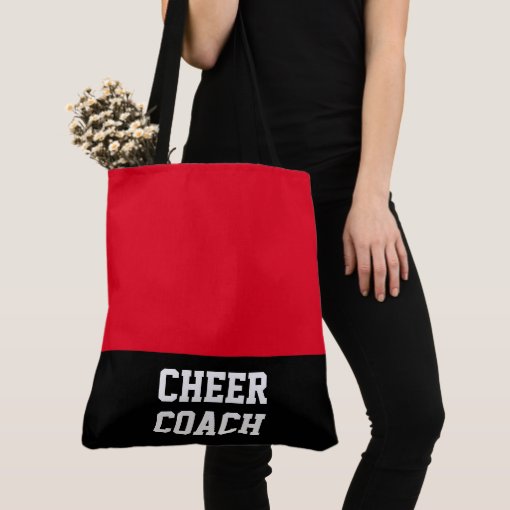 Large Cheer Coach Tote Bag | Zazzle