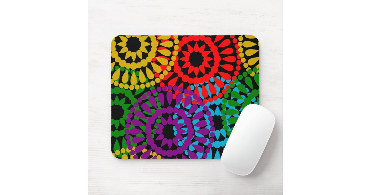 Large Circles Mouse Pad | Zazzle