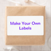 Large Customizable Labels | Zazzle