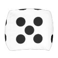 Large Dice Ottoman Game Room Home Decor | Zazzle