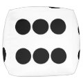 Large Dice Ottoman Game Room Home Decor | Zazzle