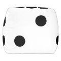 Large Dice Ottoman Game Room Home Decor | Zazzle
