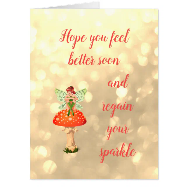 Large Get Well design Card | Zazzle