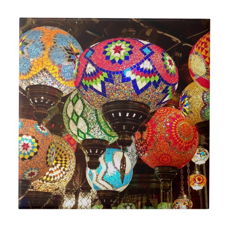 Large Globes Ceramic Tile | Zazzle