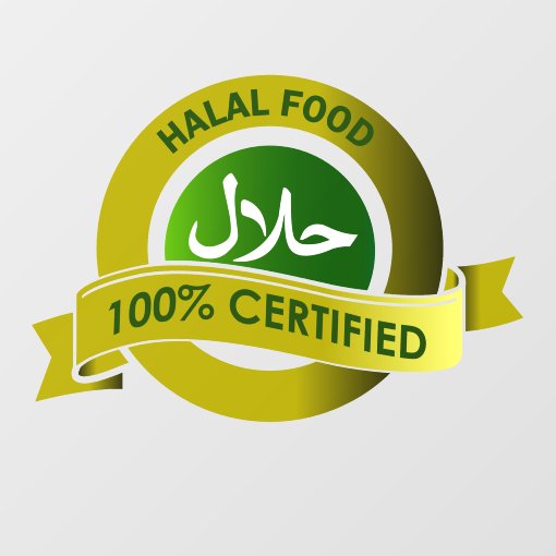 Large Halal Food Business Window Sticker Decal | Zazzle