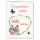 Large Happy 105th Birthday design greeting Card | Zazzle