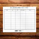 Large Horse Barn Feed Chart Equine Care Chart Dry Erase Board | Zazzle