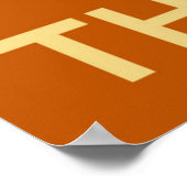 Large Keep Calm and Give Thanks Poster | Zazzle