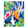 large Koi pond Poster | Zazzle