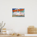 Large Letter Scenes, Greetings From Poster | Zazzle