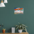 Large Letter Scenes, Greetings From Poster | Zazzle