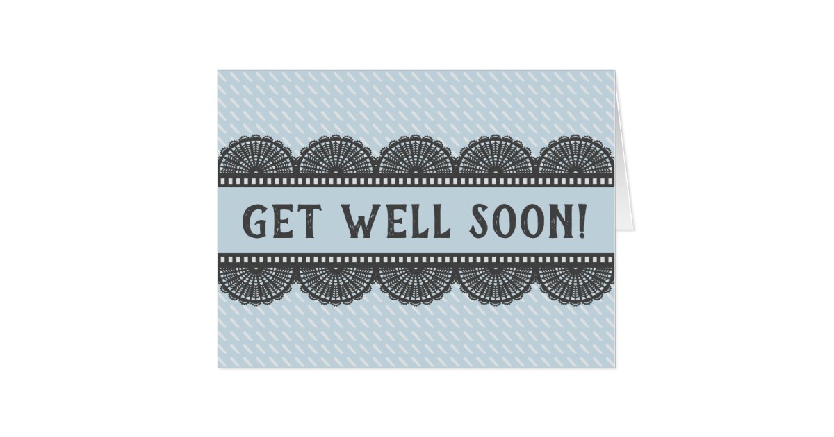 Large Masculine Get Well Card | Zazzle