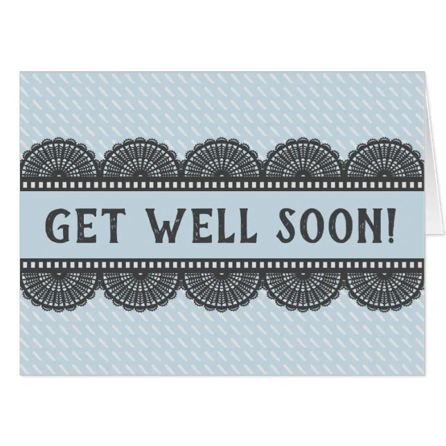 Large Masculine Get Well Card | Zazzle