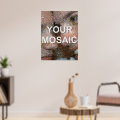Large mosaic (portrait) poster | Zazzle