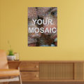 Large mosaic (portrait) poster | Zazzle