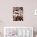 Large mosaic (portrait) poster | Zazzle