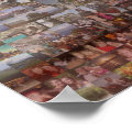 Large mosaic (portrait) poster | Zazzle