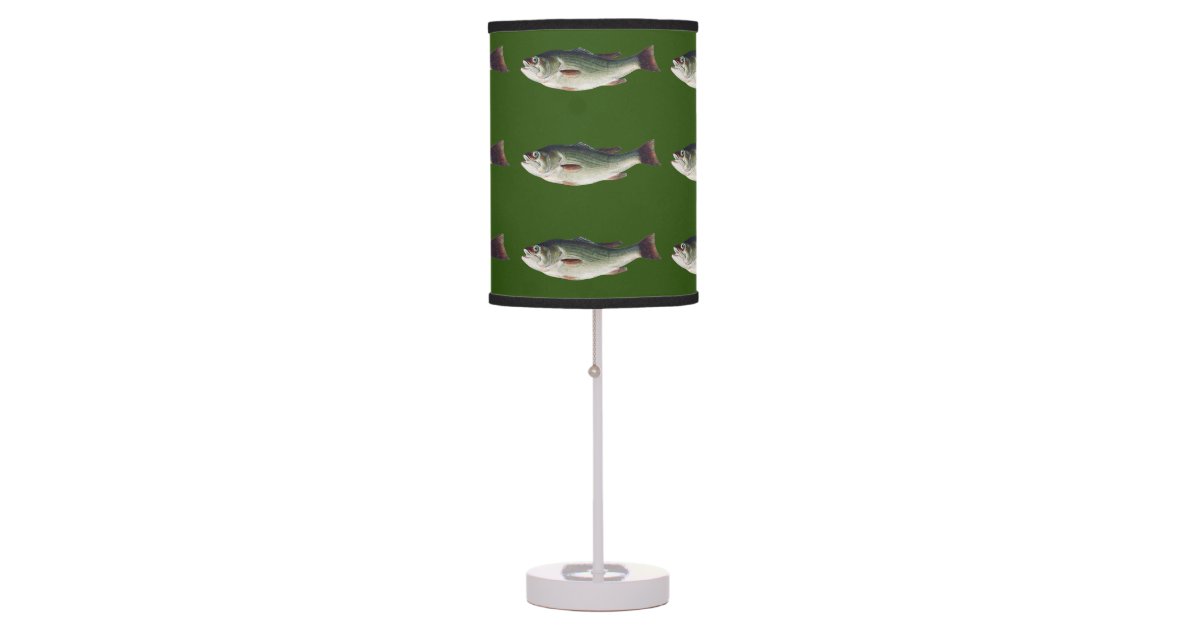 Large Mouth Bass Table Lamp | Zazzle