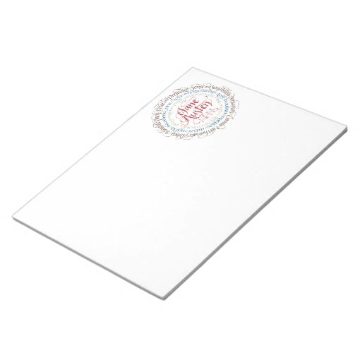 Large Notepad - Jane Austen Period Dramas - Horiz. | Zazzle