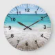 Large Ocean And Beach Theme Wall Clock | Zazzle