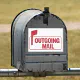 Large Outgoing Mail Notice for Mailbox or Door Car Magnet | Zazzle