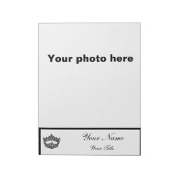 Large pageant autograph notepad - create your own | Zazzle