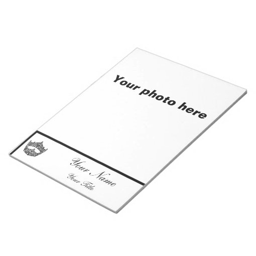 Large pageant autograph notepad - create your own | Zazzle
