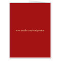 Large personalised Ruby Wedding Anniversary Card | Zazzle