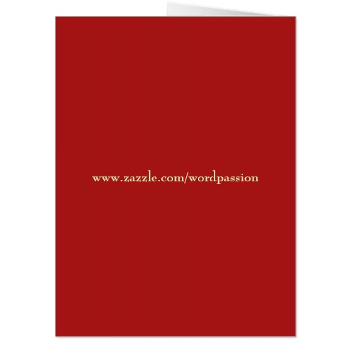 Large personalised Ruby Wedding Anniversary Card | Zazzle