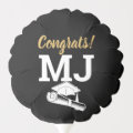 Large Photo Gold Personalized Graduation Balloon | Zazzle