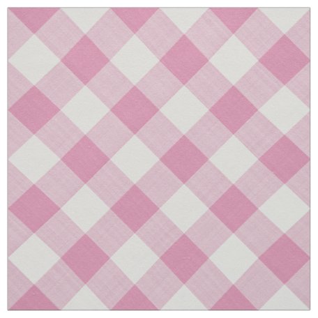 Large Teal Gingham Checks Pattern Geometric Fabric | Zazzle
