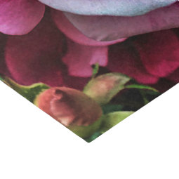 Large Pink Rose Tissue Paper | Zazzle